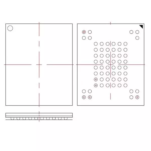 Buy ISSI NAND Flash 1 Gbit Memory Size, IS34MW01G084-BLI Online at Best ...