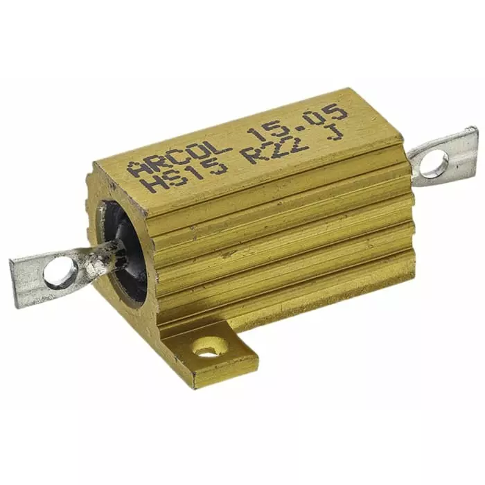 Buy Arcol 220 mΩ 15W Wire Wound Chassis Mount Resistor ±5%, HS15 R22 J ...