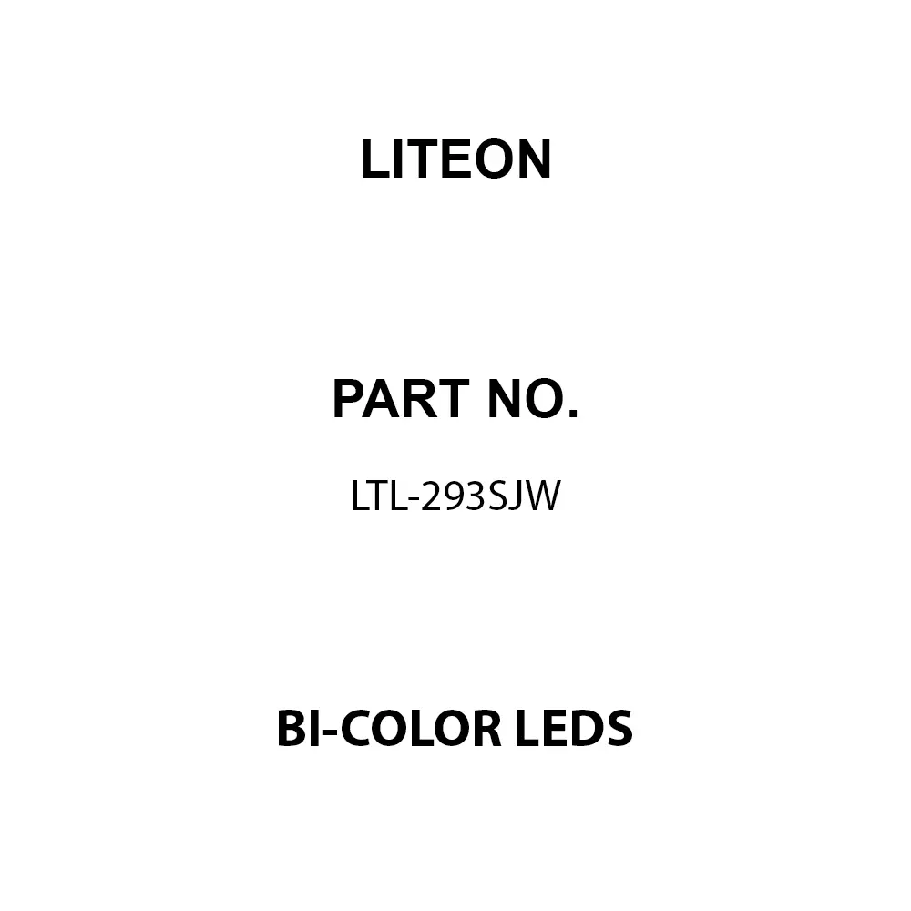 Buy LITEON Bi-Color LEDs Through Hole Red & Green Dome Lens Shape, LTL ...