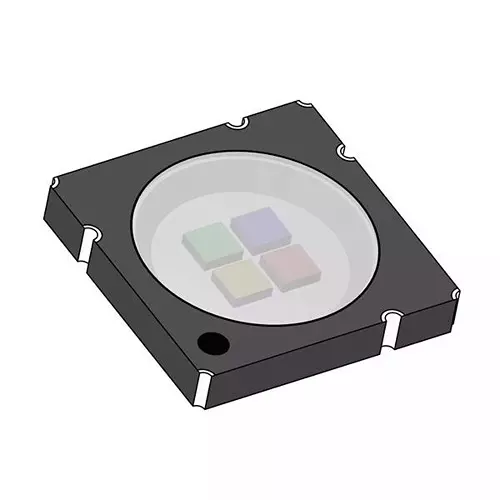 Buy AMS OSRAM GROUP LEDs SMD/SMT RGB & White Square Lens Shape, LZ4 ...