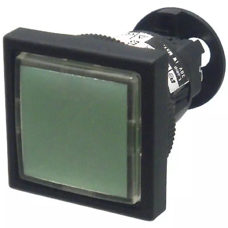 Buy Fuji Electric Flat Type Indicator Light AC 600 V Green, DR22F4M-M3G ...