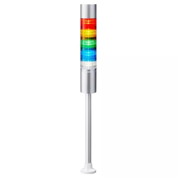 Buy Patlite LR6 Series Coloured Buzzer Signal Tower 5 Lights 24 V DC ...