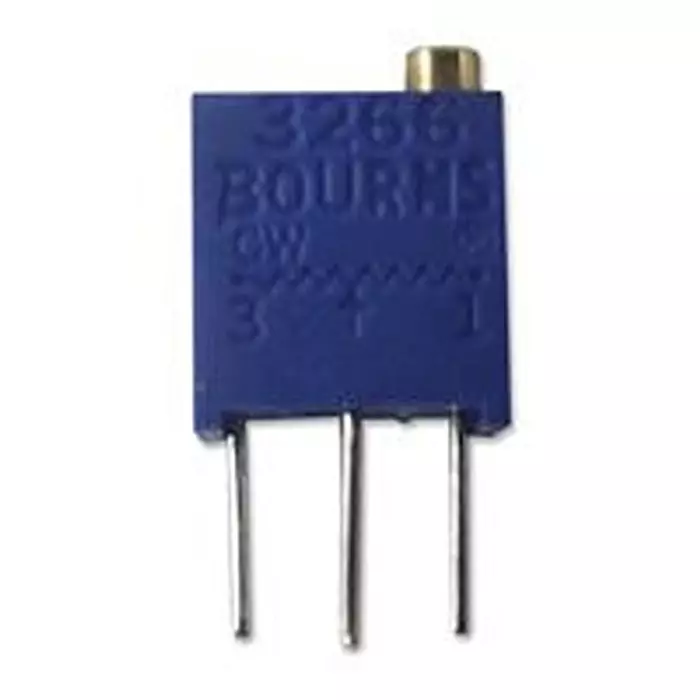 Buy BOURNS TRIMMER POTENTIOMETER, 100K, 12 TURN, 3 PIN, 3266W-1-104LF ...