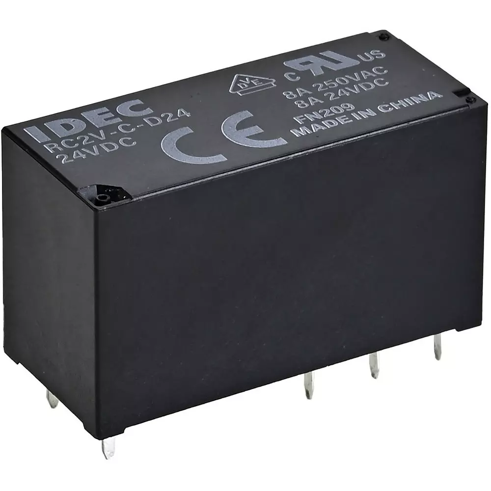 Buy IDEC Relay For Printed Circuit Board 2C ContACt Configuration, Rc2V ...