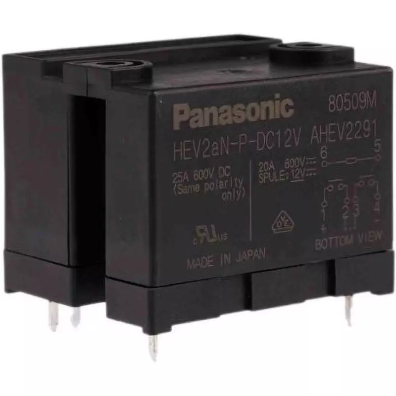 Buy Panasonic General-Purpose Relay DC12 V Coil Rated Voltage ...