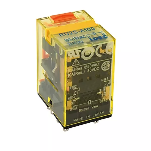 Buy IDEC RU Series universal relay Single Contact Type 2 Pole, RU2S-CR ...