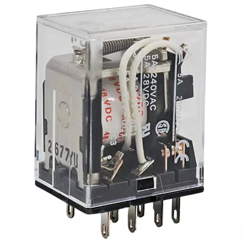 Buy Omron Plug-In Terminal General Purpose Relay 3 Pole 3c Contact ...