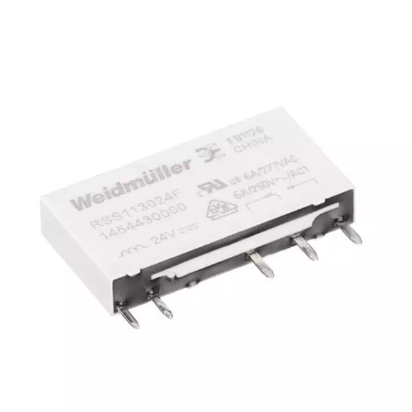 Buy Weidmuller Electromechanical Relay Through Hole Mount 1 Form C ...