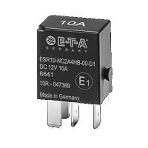 Buy ETA Power Relay Socket Mount 1 Form A (SPST-NO) 10 Amp 24 V DC ...