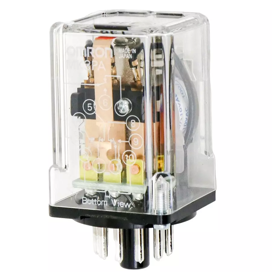Buy Omron Small Power Relay AC 100/110 V, MK3PA-AC100/110 Online in ...