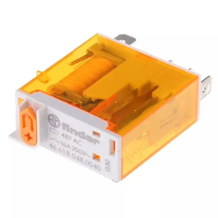 Buy Finder Plug In Power Relay 48 V AC Coil 25 A Switching Current SPDT ...