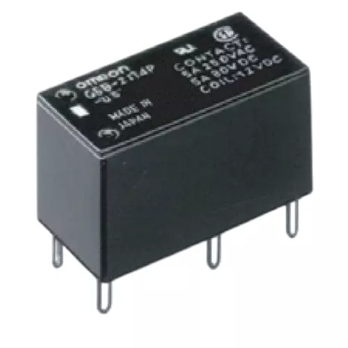 Buy OMRON ELECTRONIC COMPONENTS Power Relay Through Hole Mount 1 Form A ...