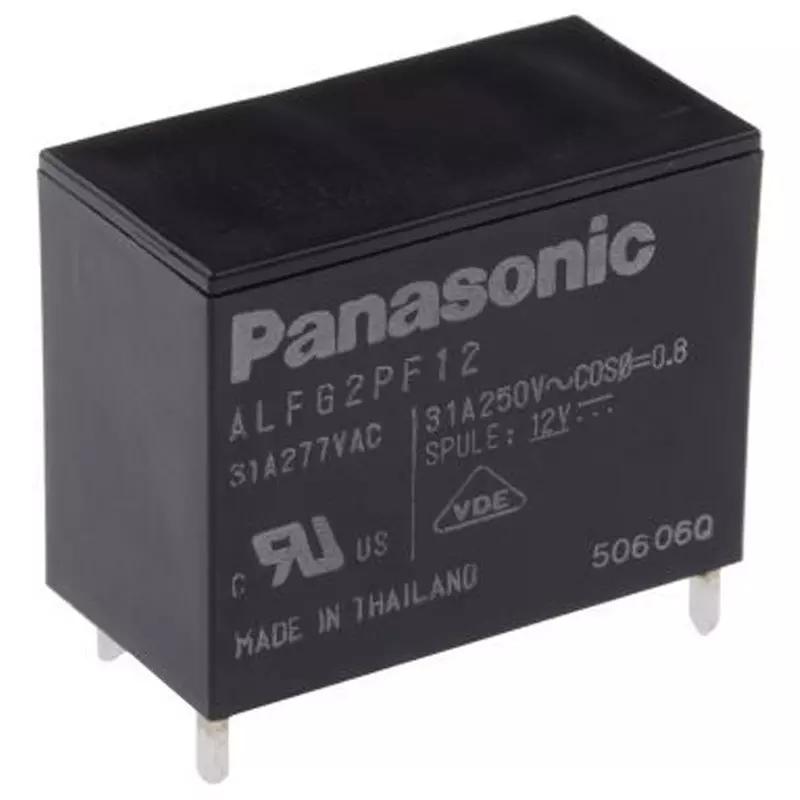 Buy Panasonic Power Relay 12/DC V, ALFG2PF12 (Pack of ) Online at Best ...