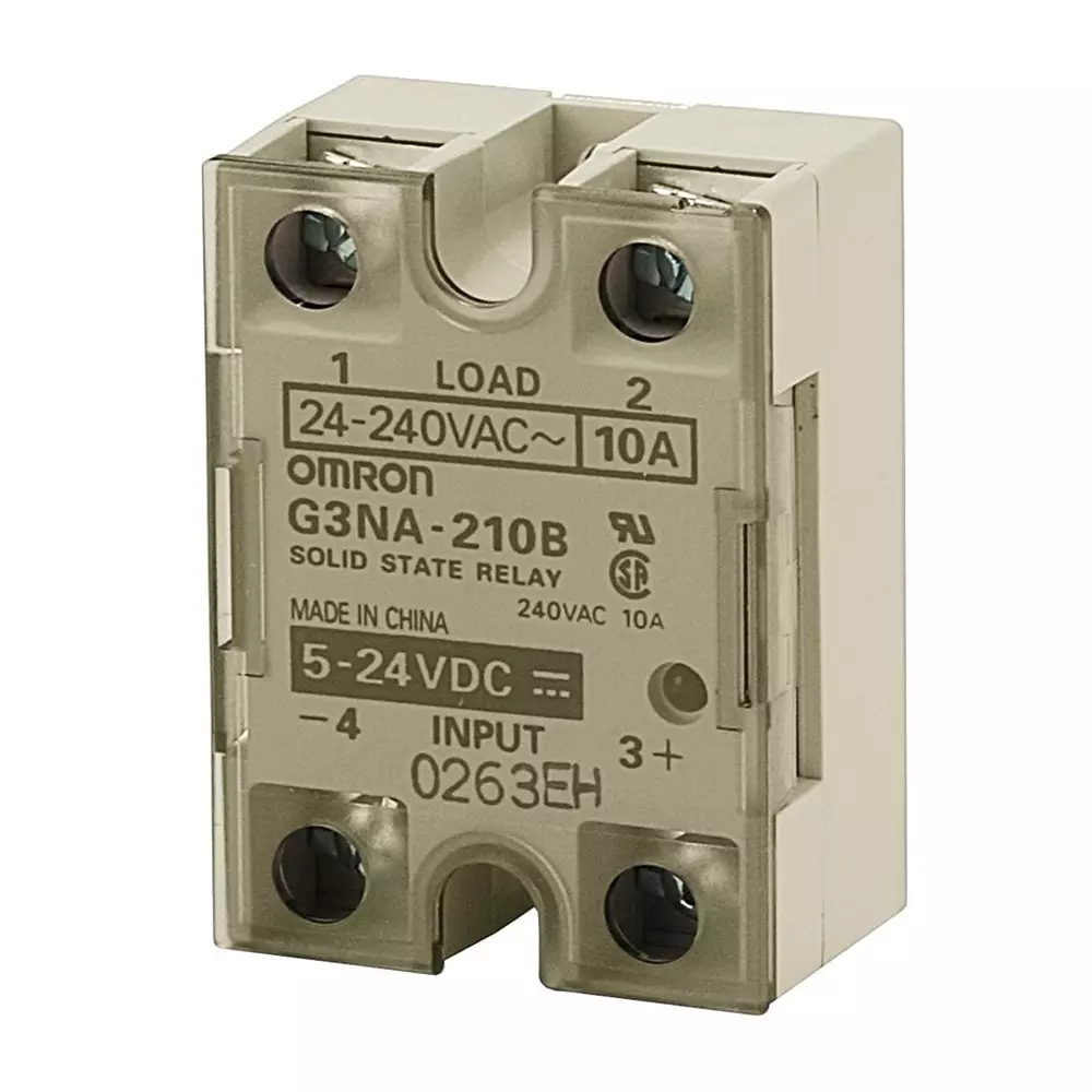 Buy Omron Solid State Relay Panel Mount 25 A Load Current Rating, G3NA ...