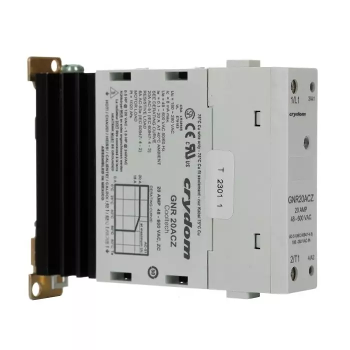 Buy SENSATA/CRYDOM Solid State Relay GNR Series 20 A RMS Load DIN Rail ...
