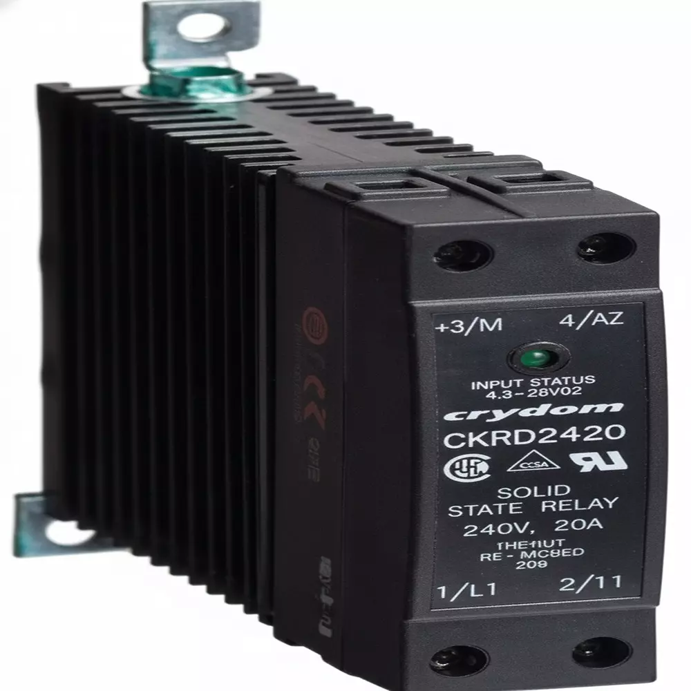 Buy Crydom CKR60 Series Solid State Relays DIN Rail Mount 30 A Load Current Rating, CKRD6030 ...