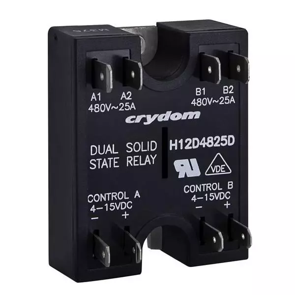 Buy Crydom Solid State Relay Panel Mount 40 Amp 2 Form A (DPST-NO) 24 ...