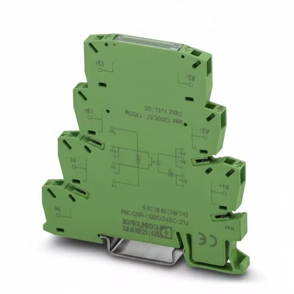 Buy Phoenix Contact PLC-OPT Series Solid State Relays DIN Rail Mount 3 ...
