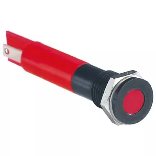 Buy RS PRO Red Panel Mount Indicator 2V DC, Mounting Hole Size 8 mm, IP ...