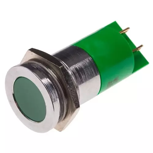 Buy RS PRO Green Panel Mount Indicator , Mounting Hole Size 22 mm ...