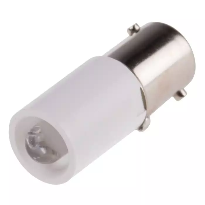 Buy RS PRO LED Indicator Lamp, BA9s, White, Single Chip, 10 mm dia 12 V ...