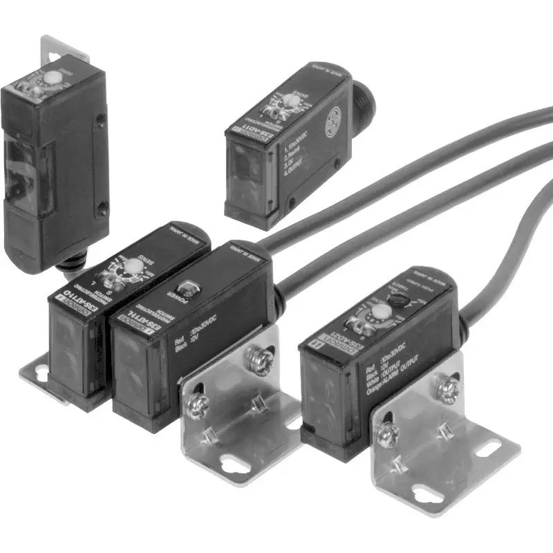 Buy Omron Transmission Type Medium Photoelectric Sensor with Built-in Amplifier, E3S-AT41-D-2M ...