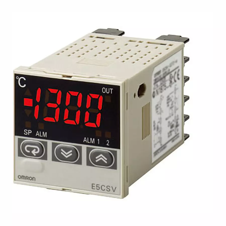 Buy Omron Thermac S Electronic Temperature Controller AC 100-240 V, E5CSV-Q2T AC100-240 Online ...
