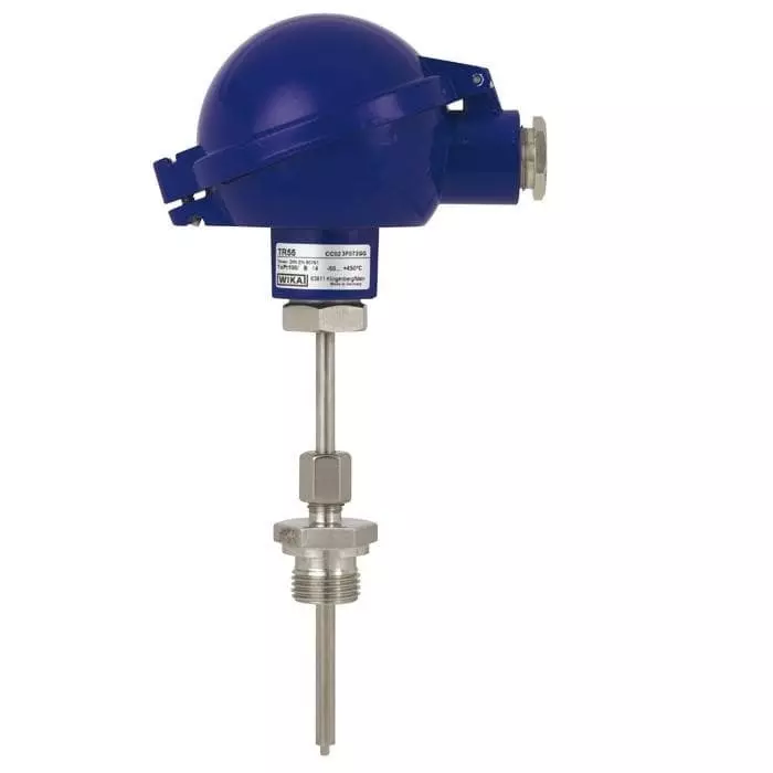 Buy WIKA RTD Sensor 65mm Long 2 Wire M20 +250°C Max, 48793280 Online at ...