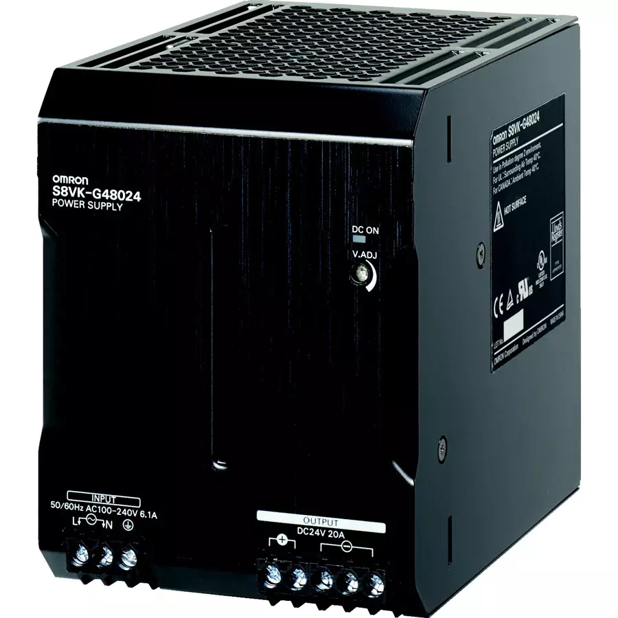 Buy Omron Switching Power Supply 48 W 24 V DC, S8VK-G48024-300 Online in India at Best Prices
