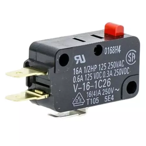 Buy Omron Miniature Basic Switch AC 250 V Rated Voltage, V-16-1C26 ...
