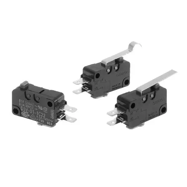 Buy OMRON ELECTRONIC COMPONENTS PCB Mount Basic Switch SPST-NC 125 V AC ...