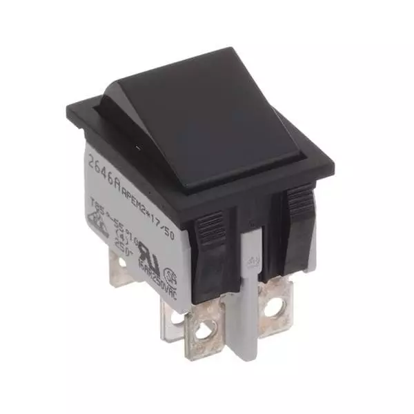 Buy APEM Rocker Switch Non-Illuminated, 2646LH/2A212000L0 Online at ...