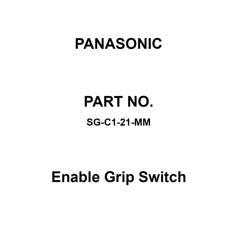 Buy Panasonic Enable Grip Switch Solder terminal Yellow Color, SG-C1-21 ...