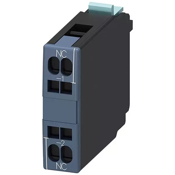 Buy Siemens Panel Mount Auxiliary Switch SPST-NC Non-Illuminated 10 Amp ...
