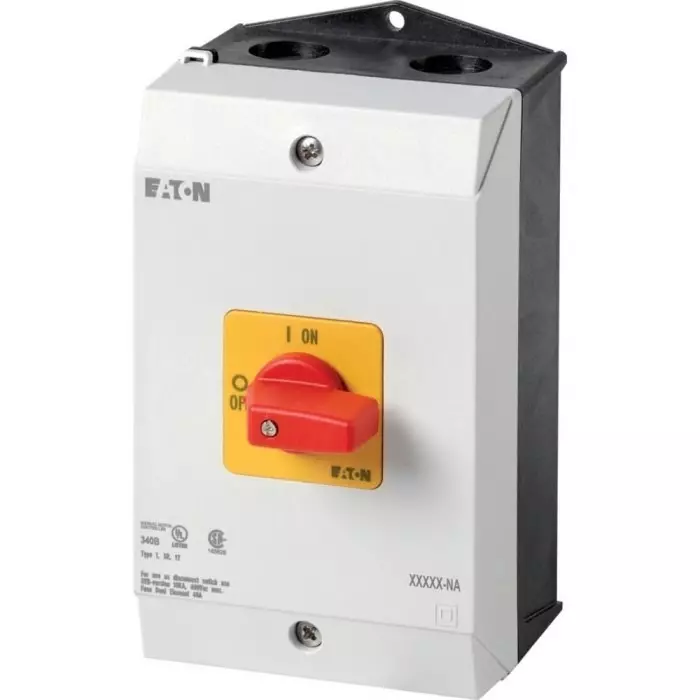 Buy EATON 3 Pole Surface Mount Isolator Switch - 25A Maximum Current ...