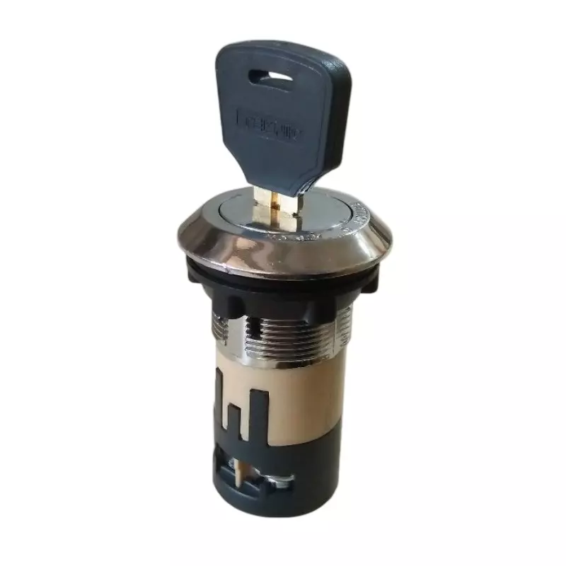 Buy Teknic Key Switch For Elevator Cop Panel Plastic 22.5 mm Diameter, 3KSEL-3P 30 Online at ...