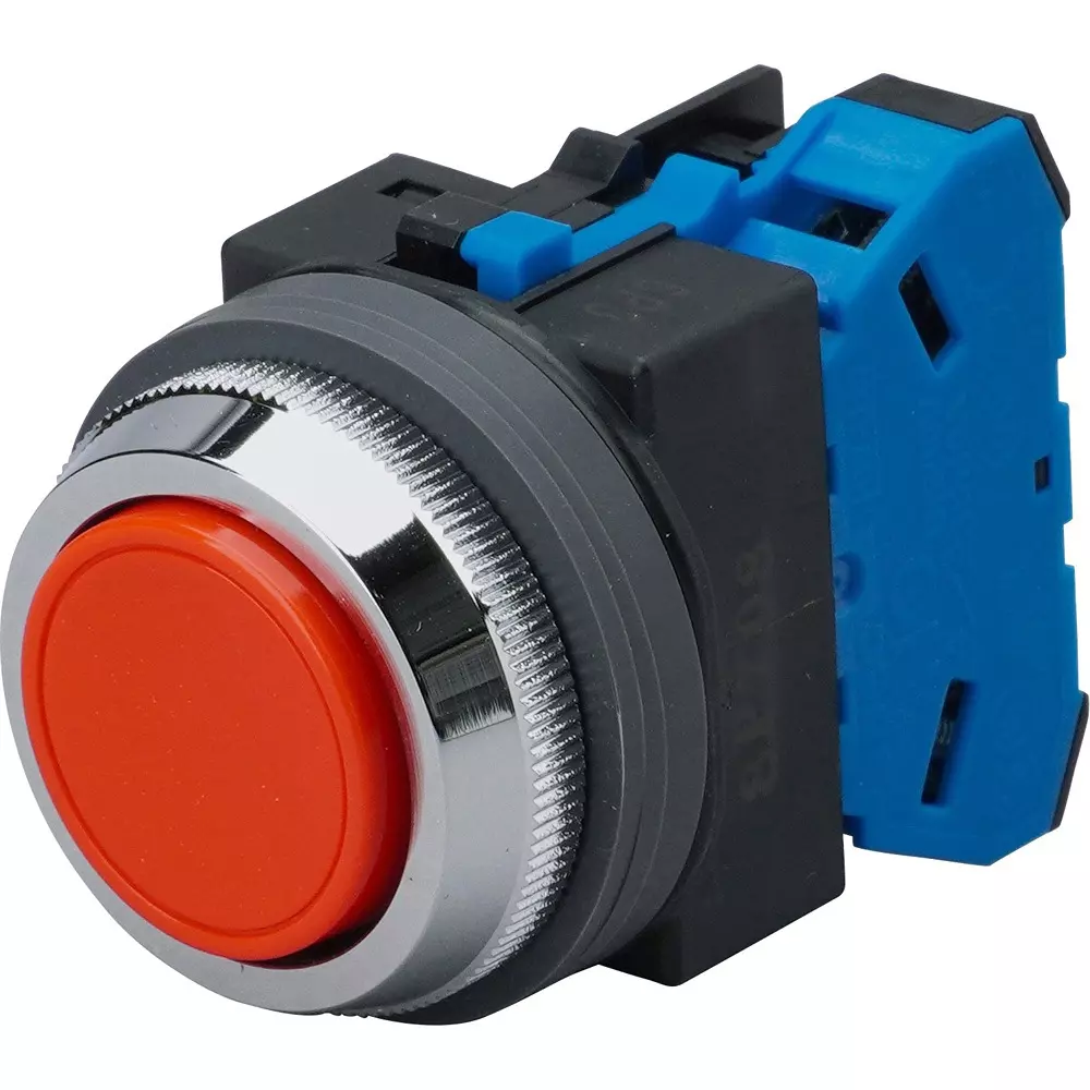 Buy IDEC Pushbutton Switch (Flat Type) 1A M3.5 Screw Terminal Non ...