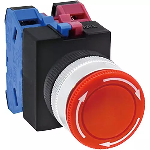 Buy IDEC TW Push Button Switch Non-illuminated Mushroom Φ22 mm Red ...