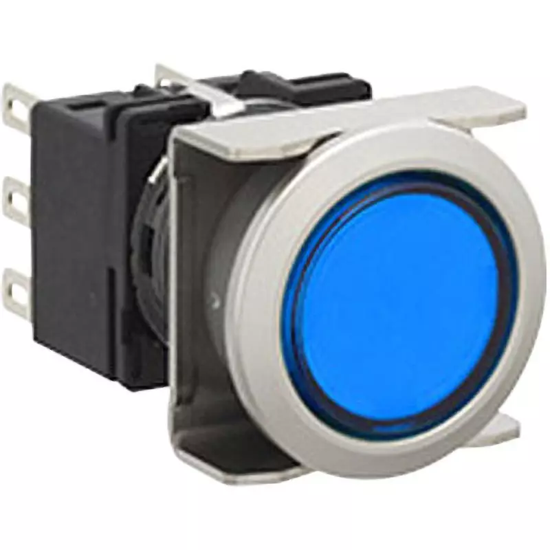Buy LB6MB Series Push Button Switch Body Alternate Φ18.2 mm Gold ...