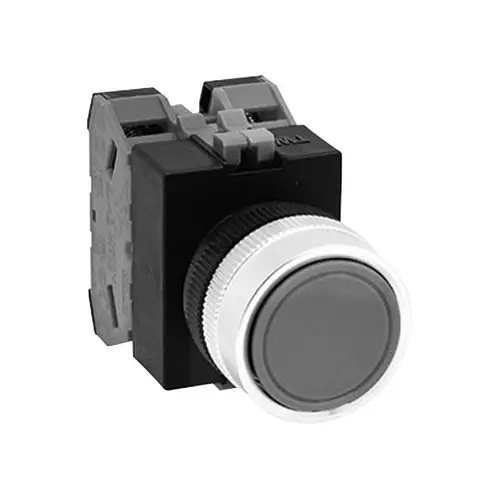 Buy IDEC TW Non-illuminated Push Button Switch Yellow, AOW101Y Online ...