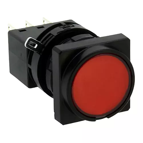 Buy IDEC LW Series Push Button Switch Rounded Round Flat Button Φ22 mm ...