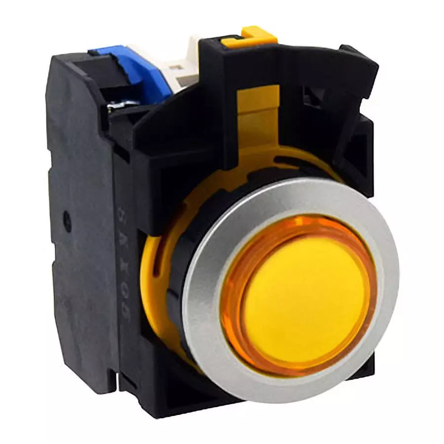 Buy IDEC Flash Silhouette CW Series Illuminated Push Button Switch ...