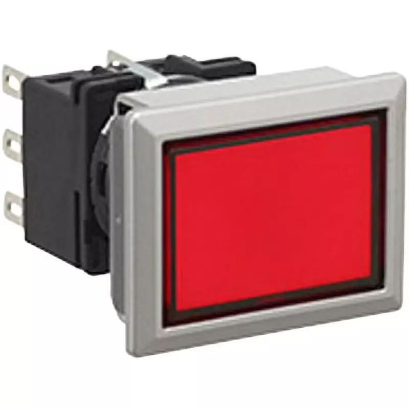 Buy IDEC LB8MB Series Illuminated Push Button Switch, LB8MB-M1T2VLR ...