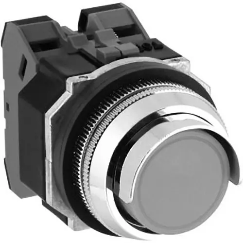 Buy IDEC Zinc Die-Cast Push Button Switch Non-illuminated Round Φ30 mm ...