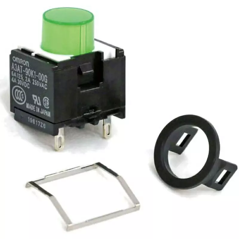 Buy Omron Small Pushbutton Switch Momentary Operation Type 1 A Contact ...
