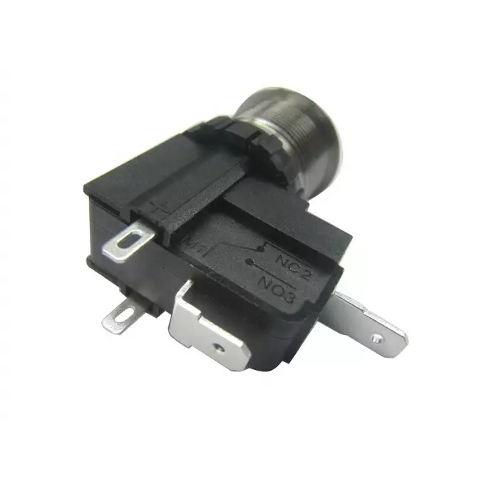 Buy RS PRO Illuminated Push Button Switch Momentary 19.1 mm SPST White ...