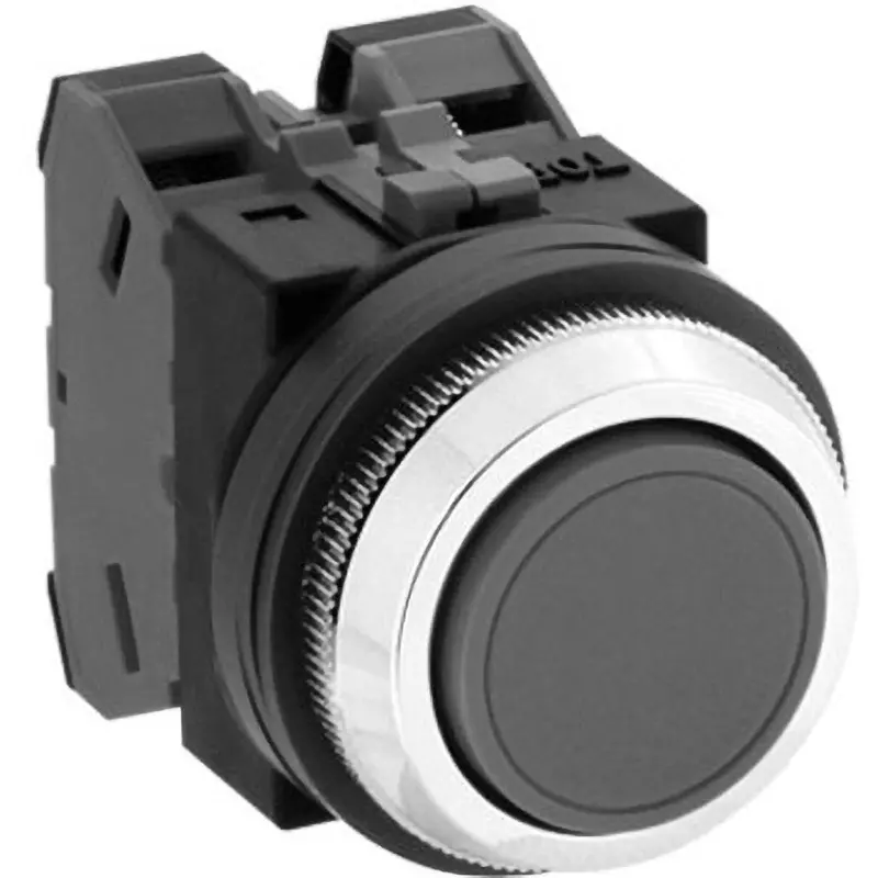 Buy IDEC Flat Type Push Button Switch Φ30 mm, ABN113B Online at Best ...