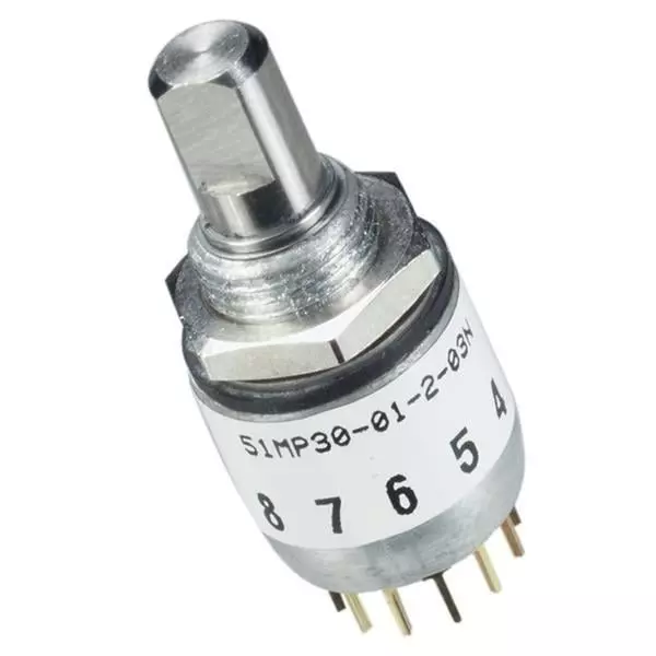 Buy GRAYHILL Rotary Switch Non-Illuminated Solder Lug Termination 200 ...