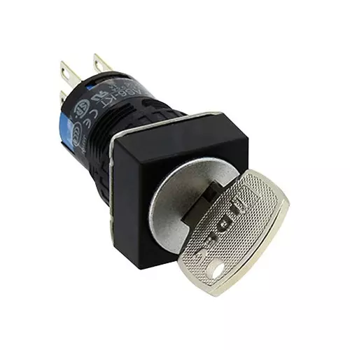 Buy IDEC Selector Switch A6/AS6 Series Φ16 mm Hole Dia, AS6Q-2KT2A ...