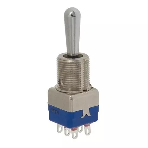 Buy APEM Toggle Switch Non-Illuminated Solder Lug Termination 4 Amp ...